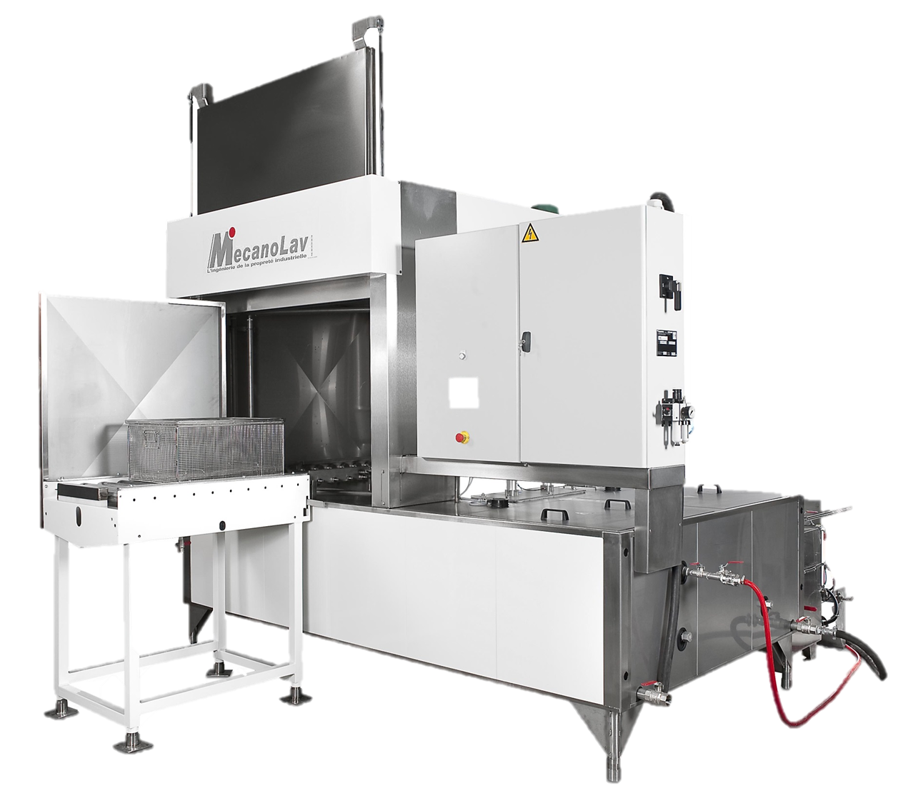 MB - Degreasing Machine for bulky parts with Spray Cleaning