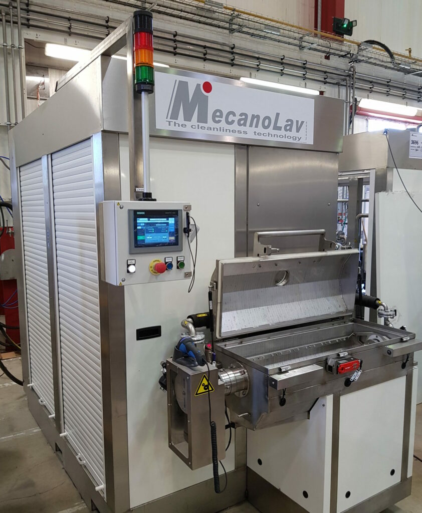 Automotive part washing - Cleaning Crankshaft